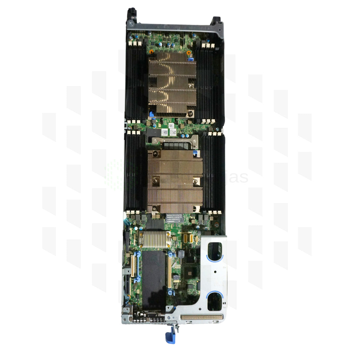 12 Bay LFF Dell PowerEdge C6400 Enclosure + 4x C6420 Node Servers